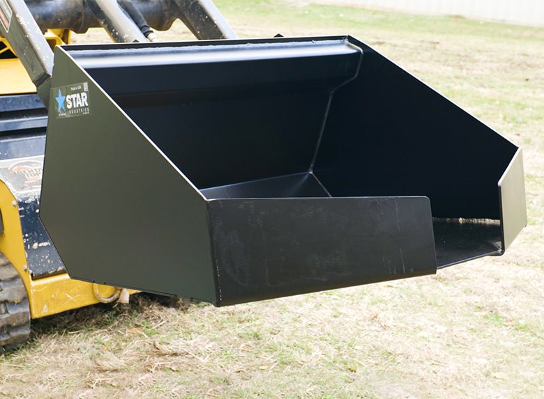 Mini Concrete Placement Bucket | Buckets for Mini Skid Steers – Diamond ...