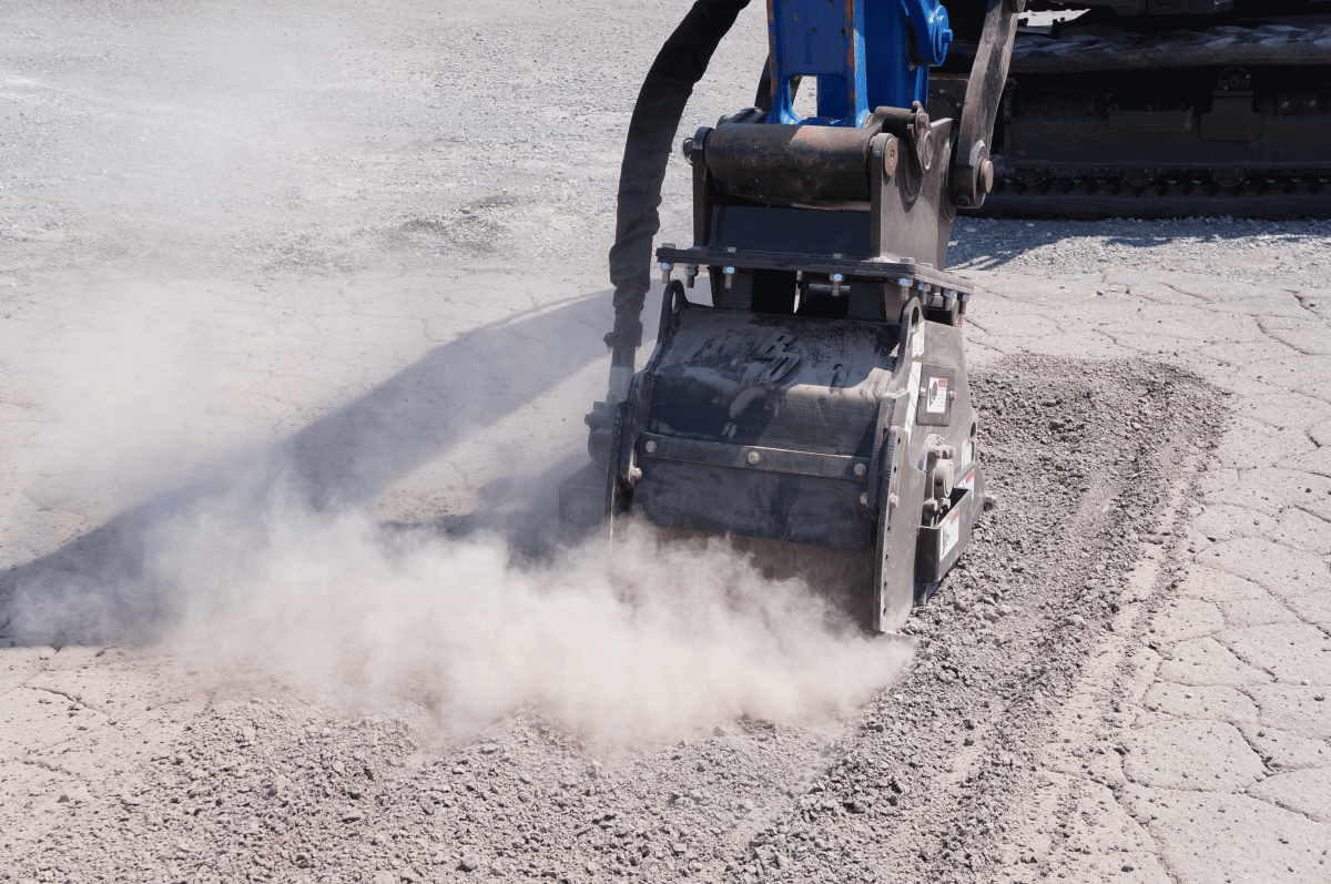 Mini Excavator Cold Planer | Mini Excavator Attachment | Planers ...