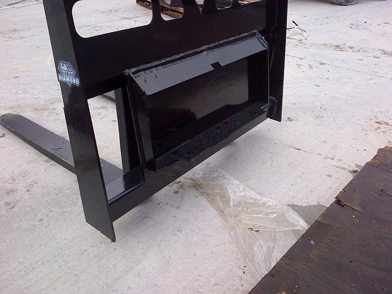 Mini Pallet Forks | Forks for Mini Skid Steer | Blue Diamond Forks ...