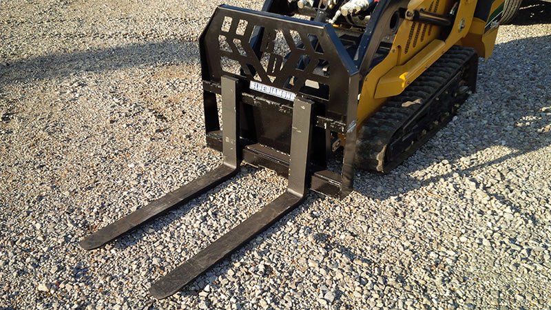 Mini Pallet Forks | Forks for Mini Skid Steer | Blue Diamond Forks ...