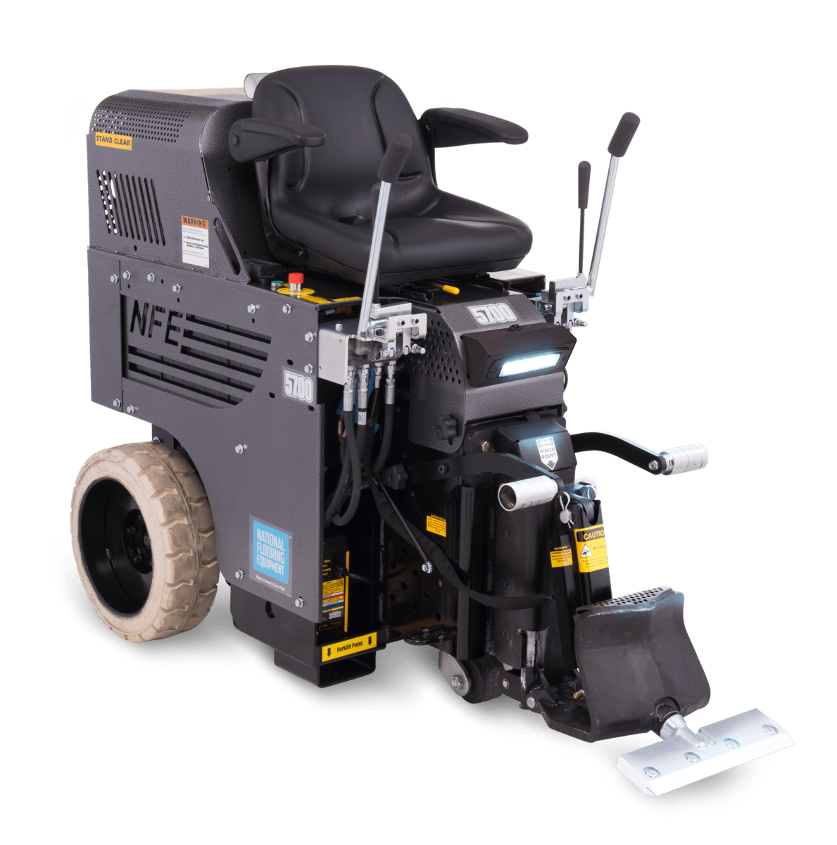 National Flooring Equipment 5700DL Ride-on Scraper | Concrete Scrapers ...