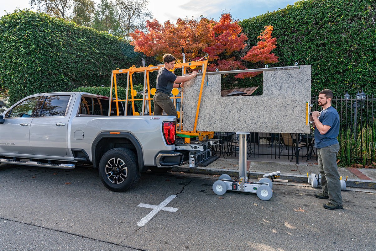 Omni Cubed Pro Lift | Countertop Installation Cart | Granite Cart ...