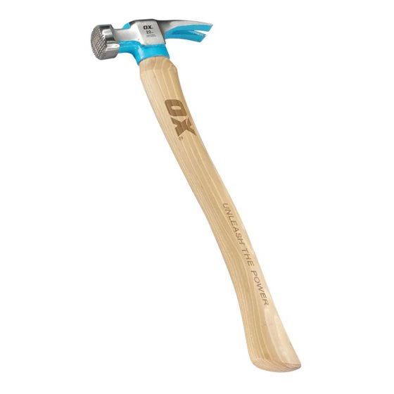 Ox Pro 18oz California Framing Hammer - Hickory Handle | Hammer Frame – Diamond Tool Store