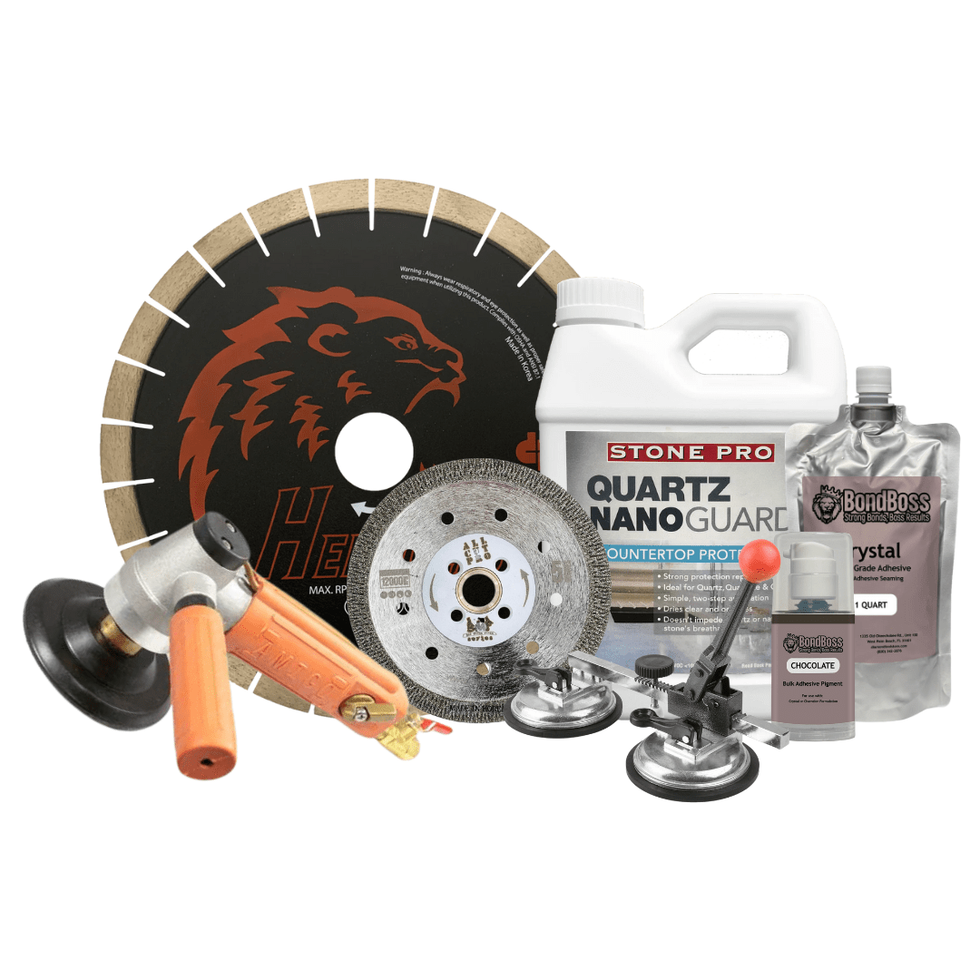 Quartz Package 7 | Quartz Blades and Bits | Quartz Glue | Sealer ...