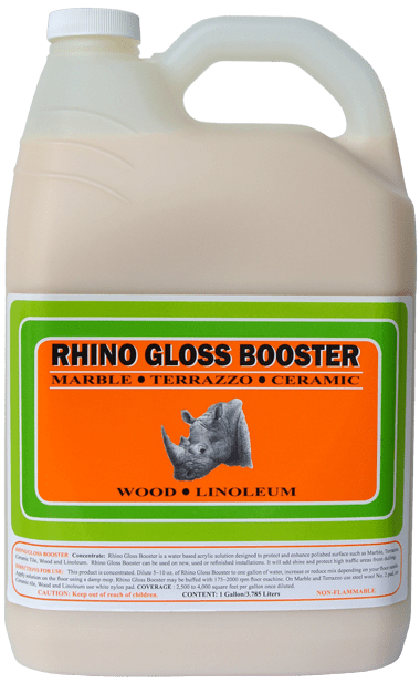 Rhino Gloss Booster | Enhancer and Sealer for Marble, Wood, Linoleum ...