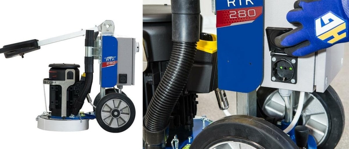 RTK 280 Single Disk Concrete Grinder | Edge Floor Grinder – Diamond ...