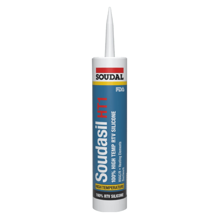 Soudasil HT1 - Case of 12 | Soudal | Silicone Sealant – Diamond Tool Store