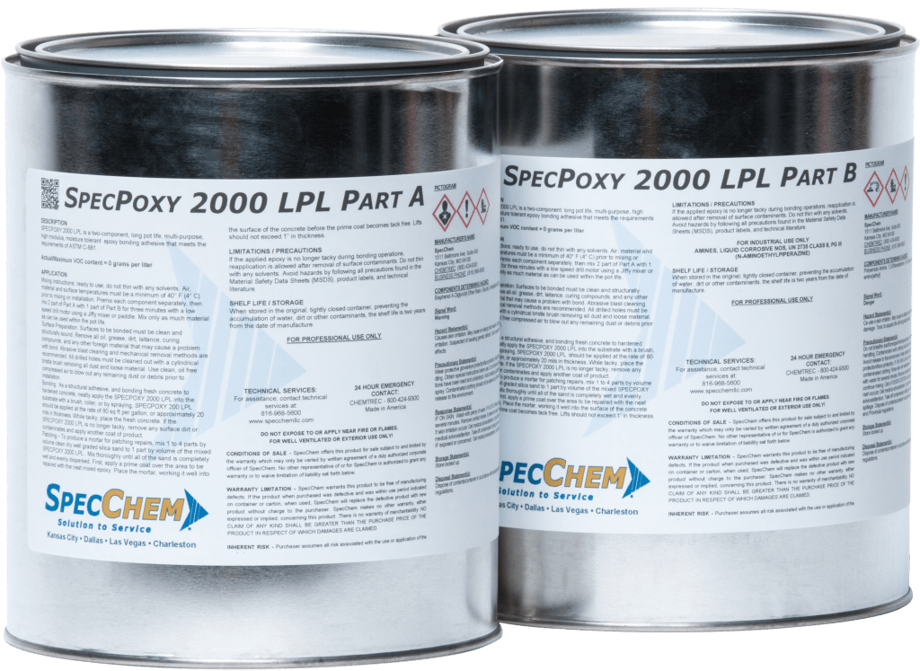 Specpoxy 2000 Lpl Astm 881 Compliant Hi-Mod, Lpl, Medium Viscosity Epo ...
