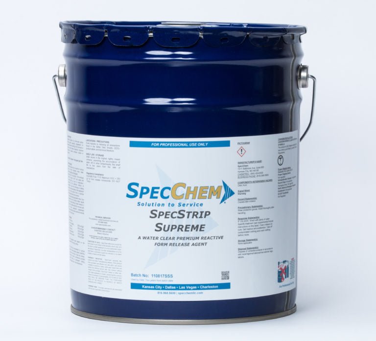 SpecStrip Supreme | Specialty Chemicals | Concrete Release Agent ...