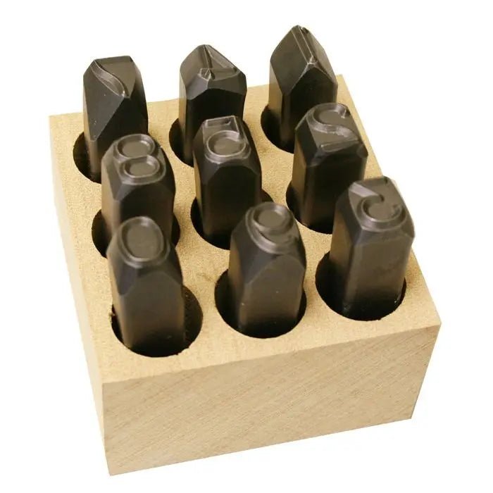 Stamp Set-1" Number Heavy Duty 9Pcs. | Steel Stamps | Metal Stamps ...