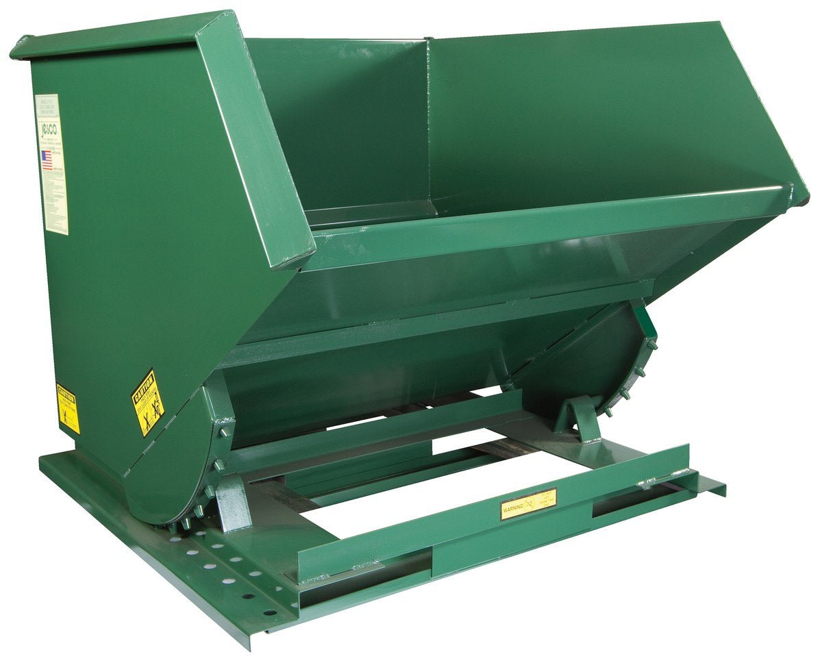 Steel Self-Dumping Hoppers | Forklift Dumpster | Forklift Hoppers ...