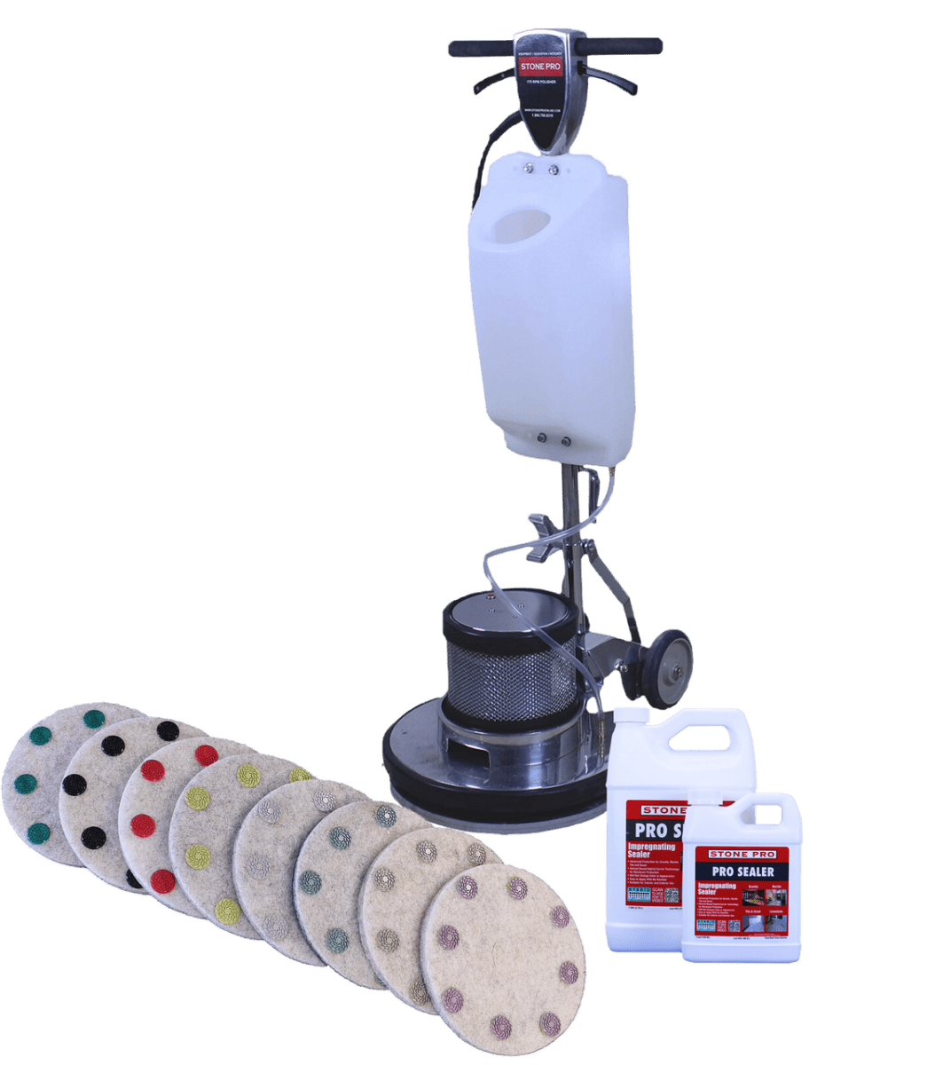 Stone Pro Restoration Package | Sale on Floor Machine and Pads ...