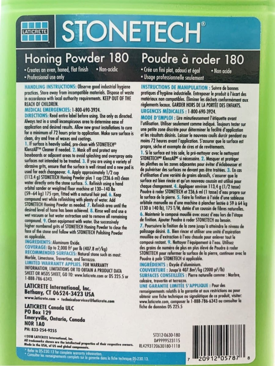 Honing Powder | Marble Honing Powder | Honing Marble | Laticrete ...