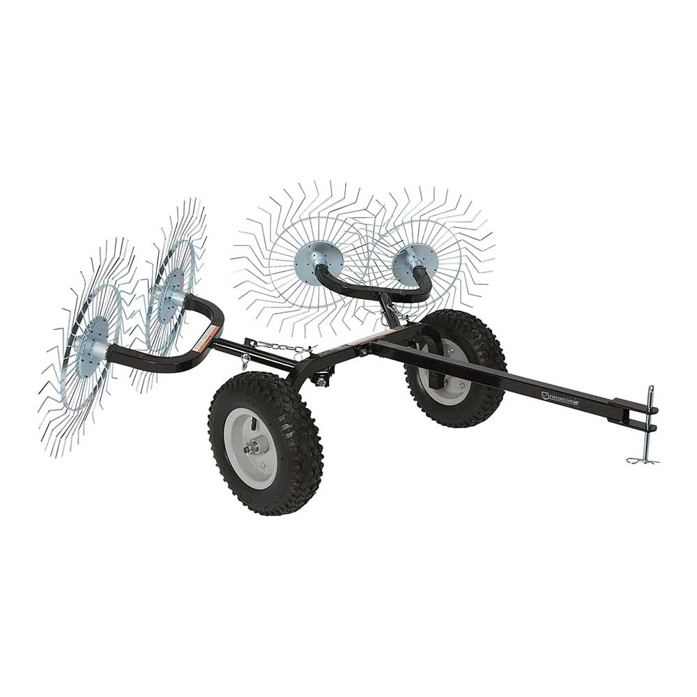 Strongway Acreage Rake | Grass Cutter | Landscaping Attachment ...