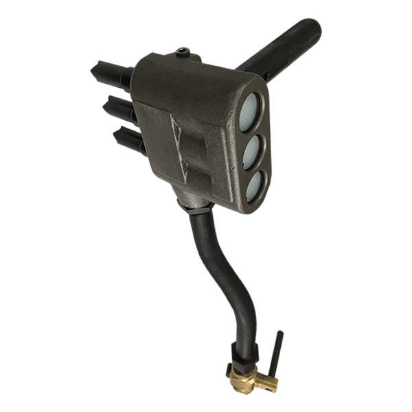 T3-BH - Triple Piston Scaler w/ Bent Handle | Triple Air Piston ...