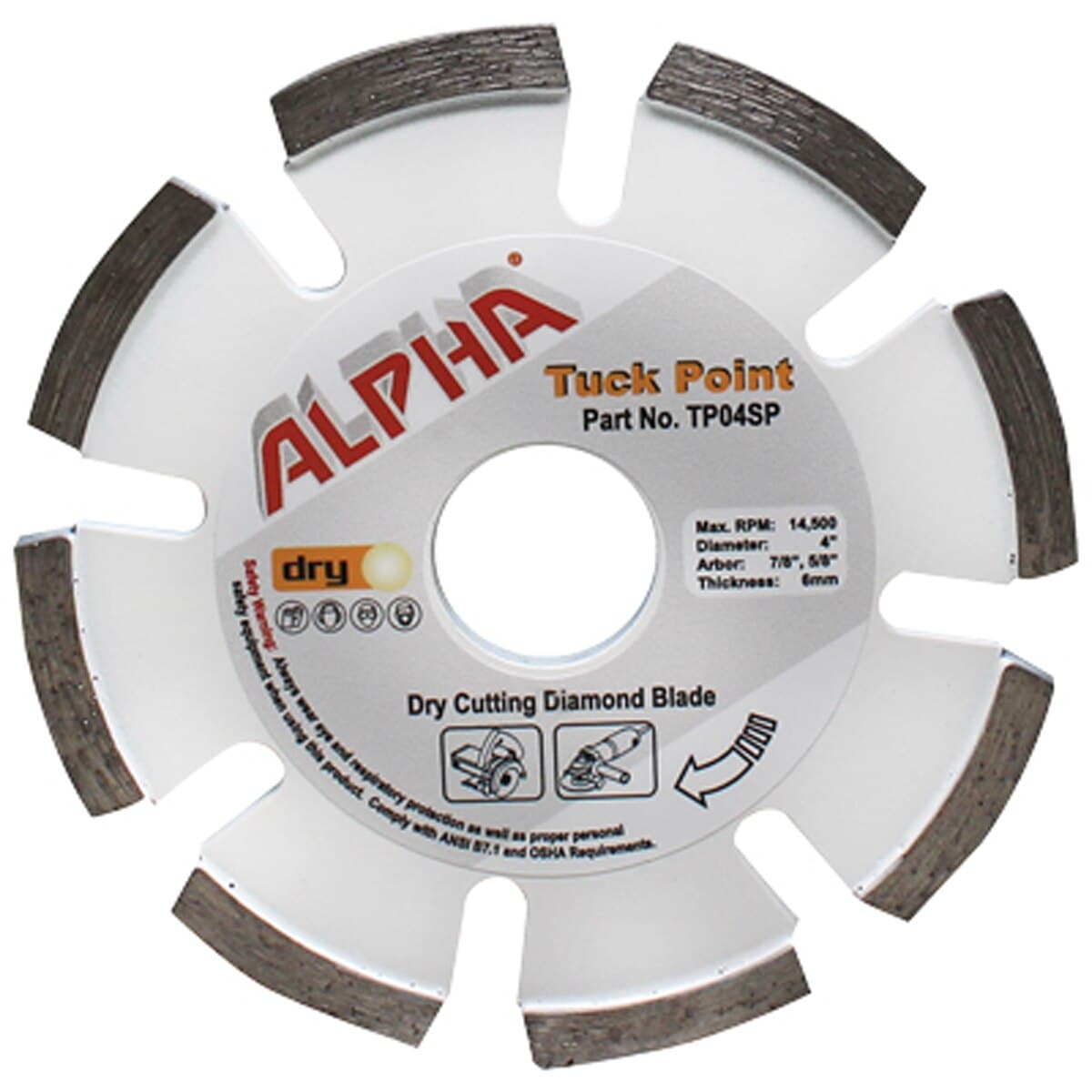 Tuck Point Dry Blade | Tuck Point Tools | Diamond Blade Tools – Diamond ...