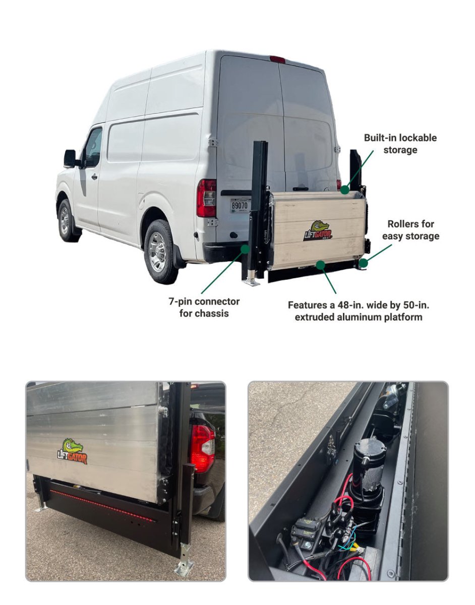 VanGator Gen II | 50 in. Platform | Lift Gate | Truck Lift Gates ...