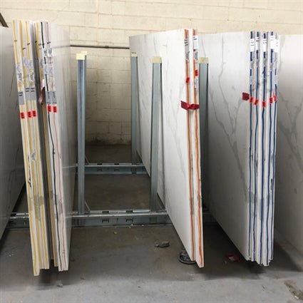 Weha Buffalo Bundle Slab Storage Rack | Granite and Stone Storing ...